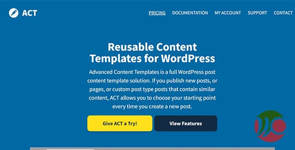Advanced Content Templates for WordPress