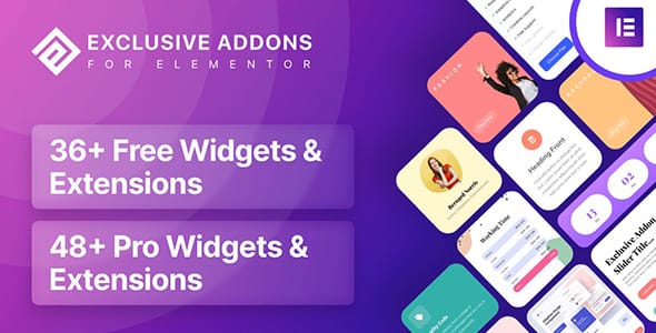 Exclusive Addons Elementor Pro for WordPress