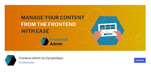 Frontend Admin Premium for WordPress