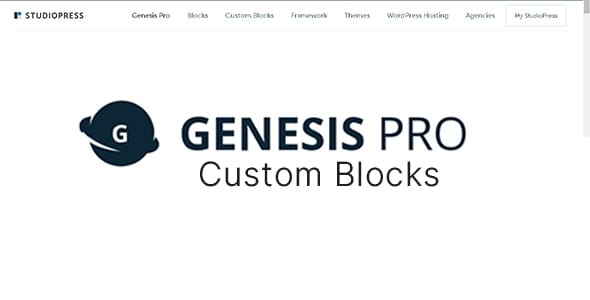 Genesis Custom Blocks Pro for WordPress