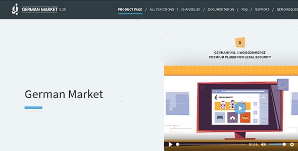 German Market for WordPress Plugin