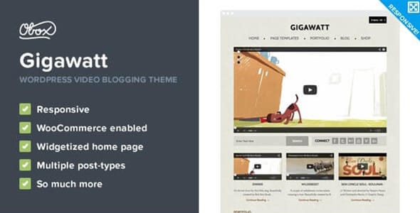 Gigawatt WordPress Theme by Obox Design