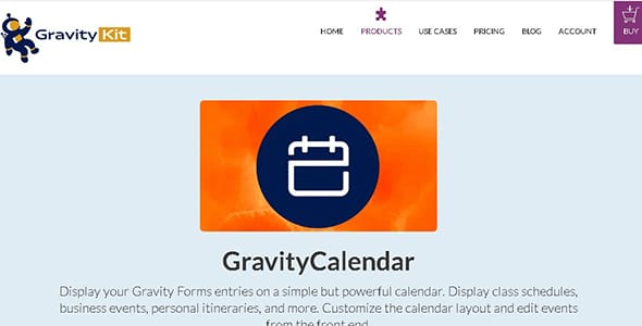 GravityCalendar for WordPress