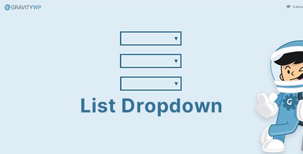 GravityWP List Dropdown for WordPress