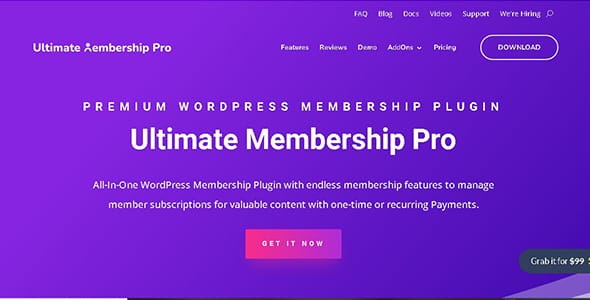 Indeed Ultimate Membership Pro for WordPress Plugin