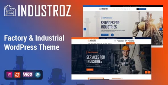 Industroz Factory and Industrial WordPress Theme
