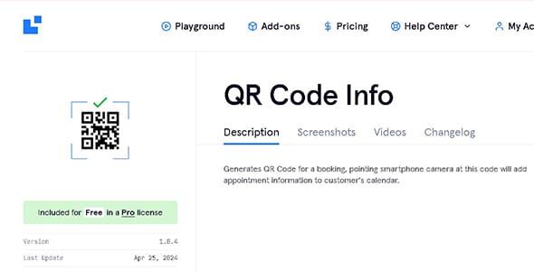 LatePoint Addon QR Code for WordPress