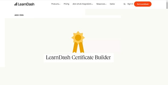 LearnDash LMS Certificate Builder for WordPress