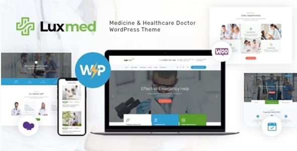 LuxMed Medicine and Healthcare Doctor WordPress Theme