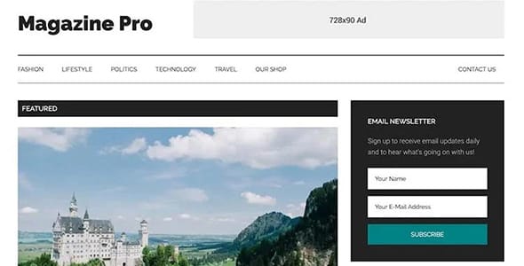 Magazine Pro WordPress Theme by StudioPress