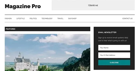 Magazine Pro WordPress Theme by StudioPress