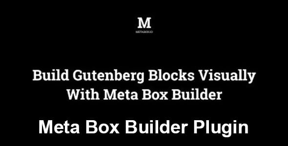 Meta Box Builder for WordPress