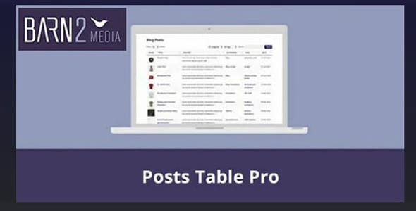 Posts Table Pro for WordPress