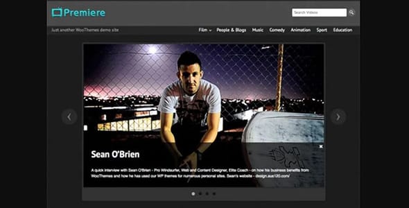 Premiere WordPress Theme by WooThemes