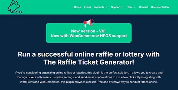 Raffle Ticket Generator Pro for WooCommerce