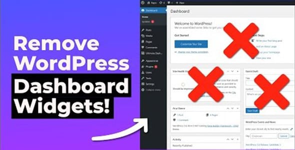 Remove WP Dashboard Widgets for WordPress