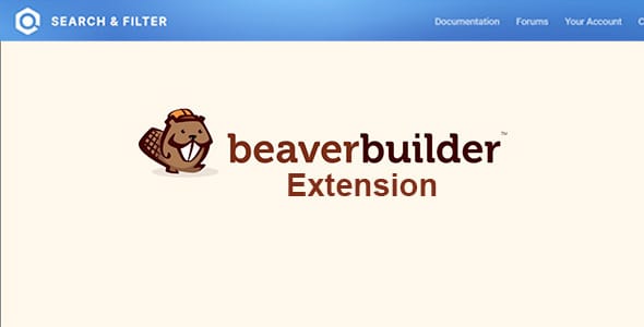 Search and Filter Beaver Builder Extension for WordPress