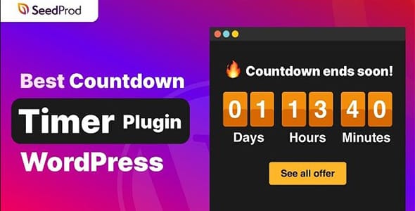 SeedProd Countdown Pro for WordPress