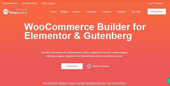 ShopLentor Pro Builder Elementor and Gutenberg for WooCommerce