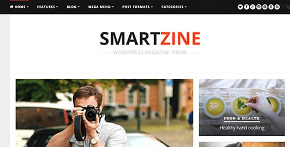 SmartZine WordPress Theme by Theme Junkie