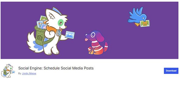 Social Engine Schedule Social Media Posts Pro for WordPress Plugin