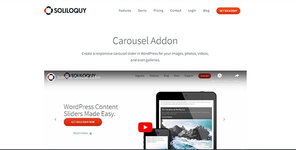 Soliloquy Carousel Addon for WordPress