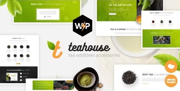 TeaHouse Tea Store and Coffee Shop WordPress Theme
