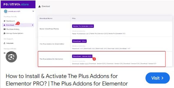 The Plus Addons for Elementor Pro WordPress Plugin