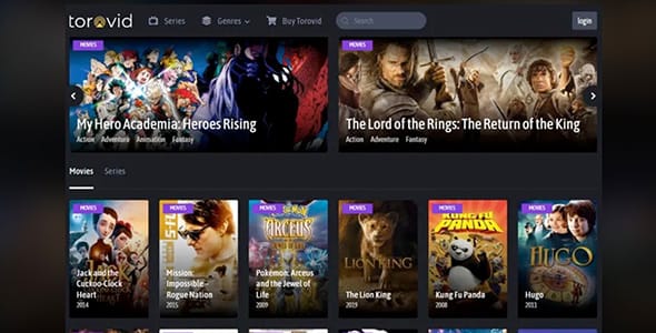 ToroVid WordPress Theme
