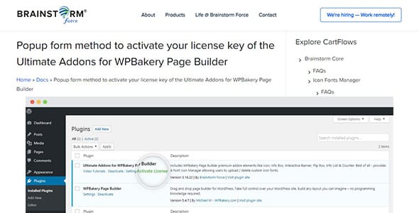 Ultimate Addons Page Builder for WPBakery