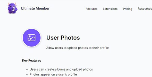 Ultimate Member User Photos for WordPress