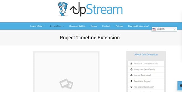 UpStream Project Timeline for WordPress
