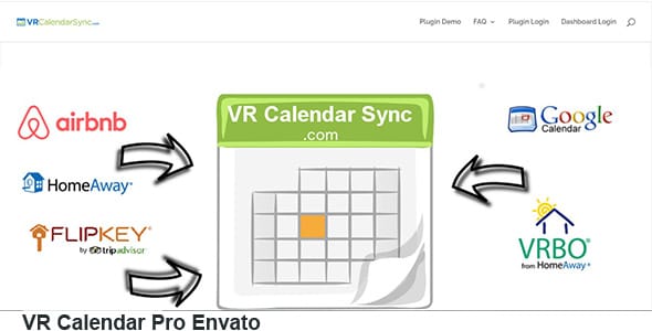 VR Calendar Pro Envato for WordPress