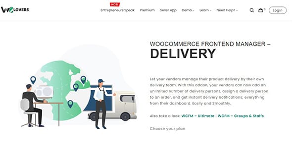 WCFM Frontend Manager Delivery for WooCommerce