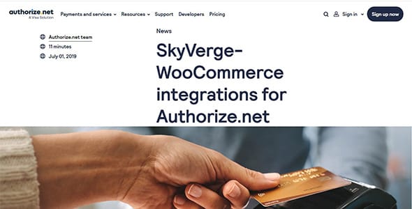 Authorize Gateway for WooCommerce