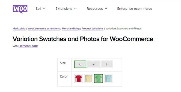 Variation Swatches and Photos for WooCommerce Plugin