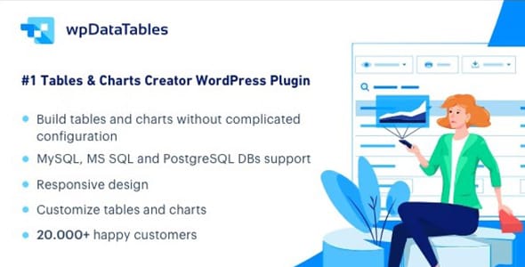wpDataTables for WordPress