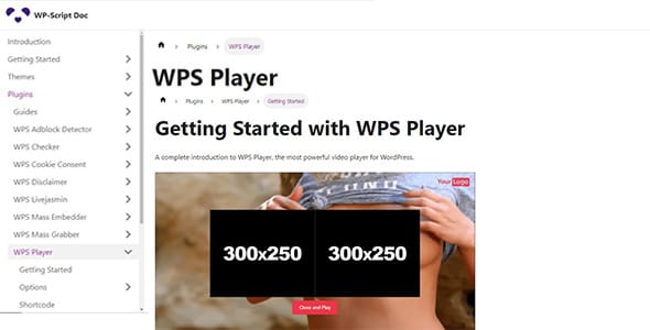 WPS Player for WordPress
