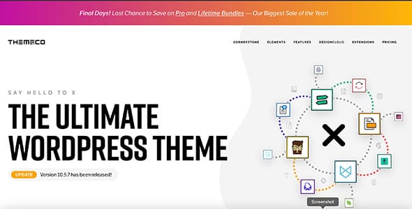 X The Ultimate WordPress Theme