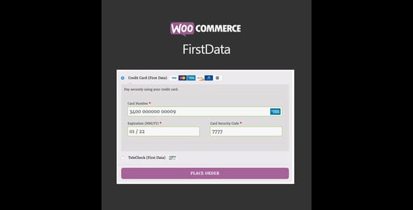 WooCommerce FirstData